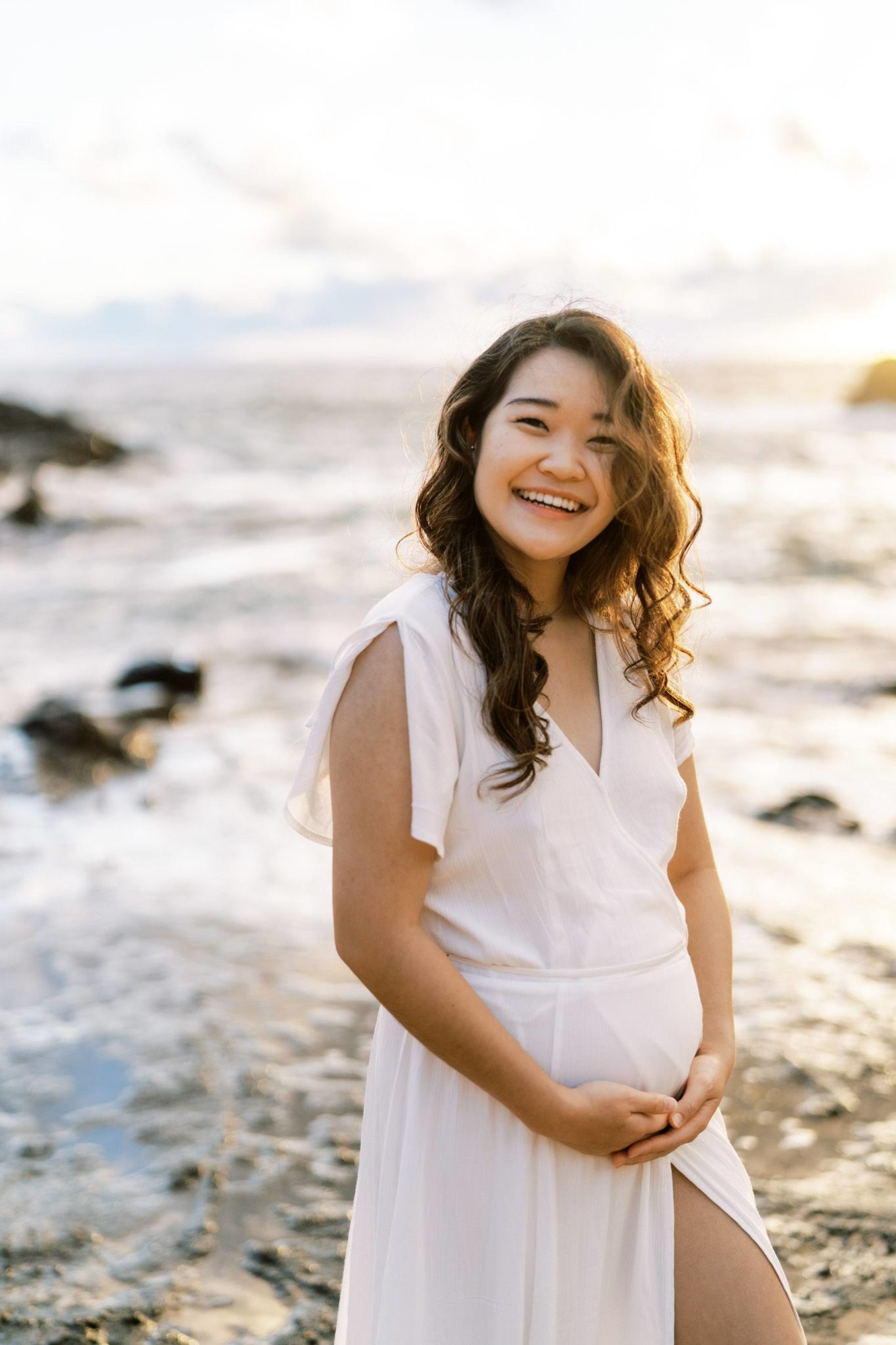 Halona Cove at Sunrise for Haemi's Maternity Session - Part 1 of 2 ...