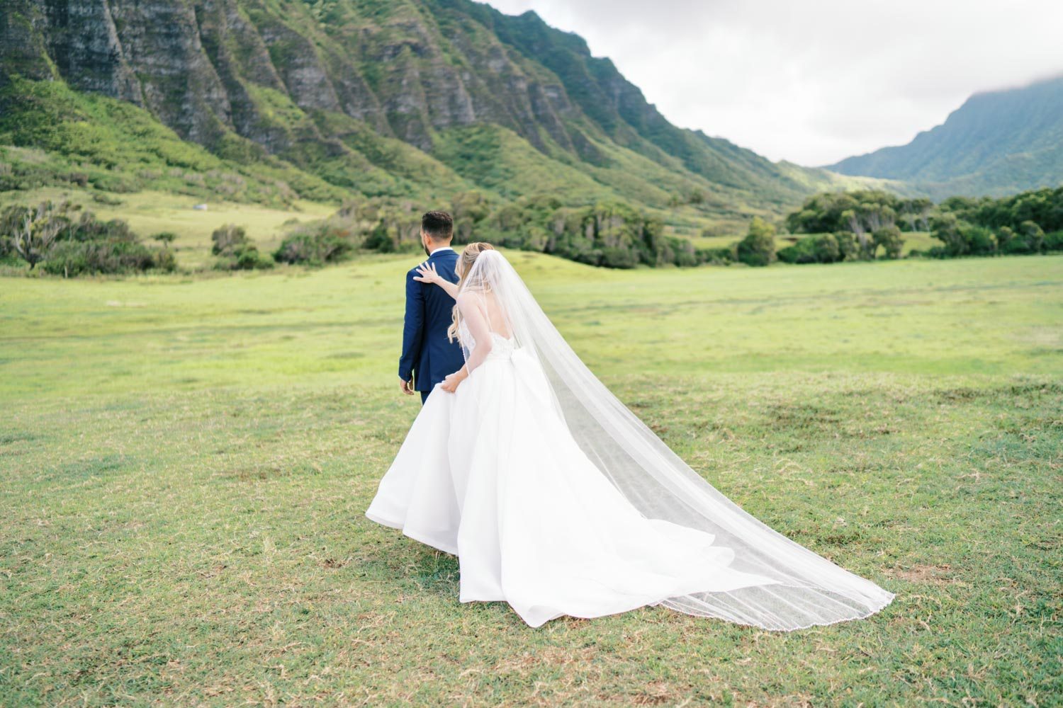 Intimate Elopement at Kualoa Ranch Oahu with Sam and Chris
