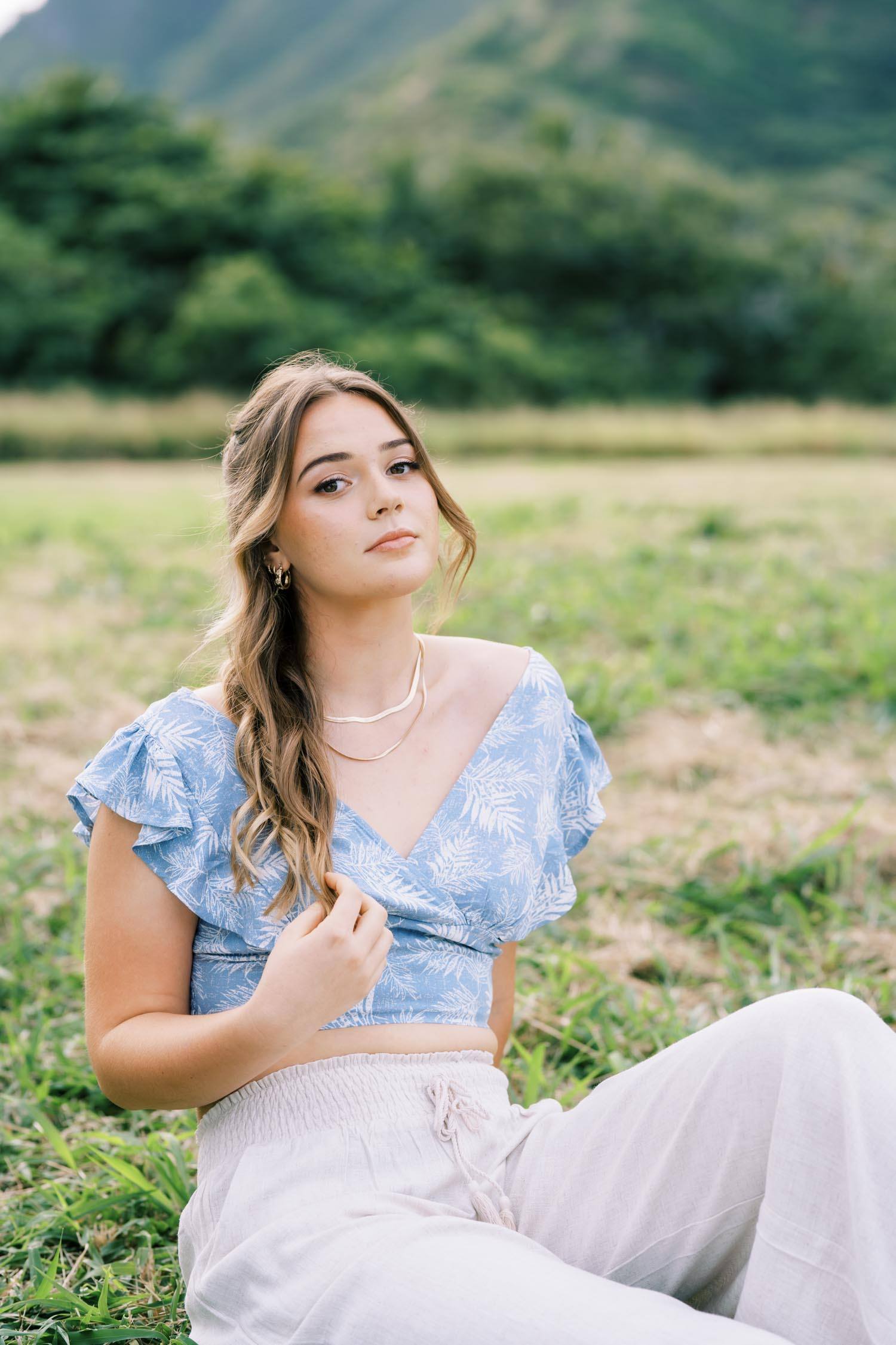 Hawaii High School Senior Portraits while on Vacation
