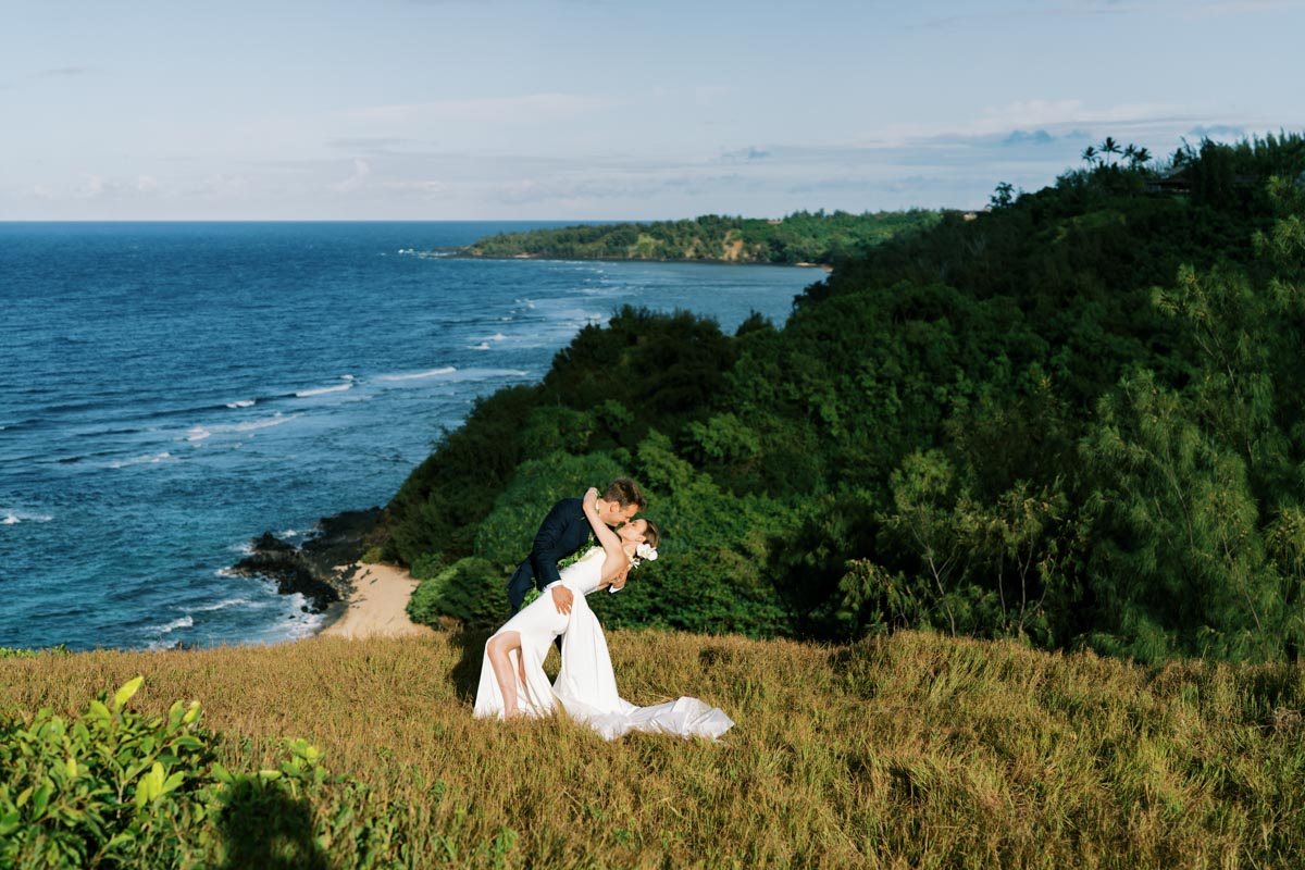 Nicole and Lee's Stunning Na Aina Kai Wedding on Kauai - Megan Moura ...